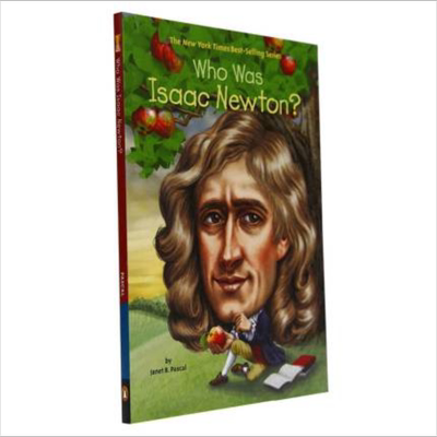 谁是艾萨克牛顿 Who Was Isaac Newton 儿童科普文学 中小学生读物 英文原版 7-12岁 Who was系列【中商原版】