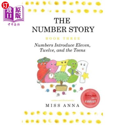 海外直订The Number Story 3 / The Number Story 4: Numbers Introduce Eleven, Twelve, and t 数字故事3/数字故事4：数字