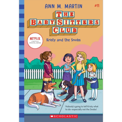 预售 保姆俱乐部小说11 Kristy and the Snobs The Baby sitters Club 11 英文原版 Ann M Martin【中商原版】