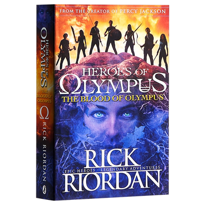 预售 奥林匹斯英雄系列5：奥林匹斯之血 英文原版 The Blood of Olympus Heroes of Olympus Book 5