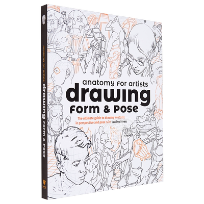 Anatomy for Artists 艺术家解剖 进口艺术 Drawing Form & Pose 绘画形式和姿势 绘画指南 绘画技巧 3DTotal【中商原版】