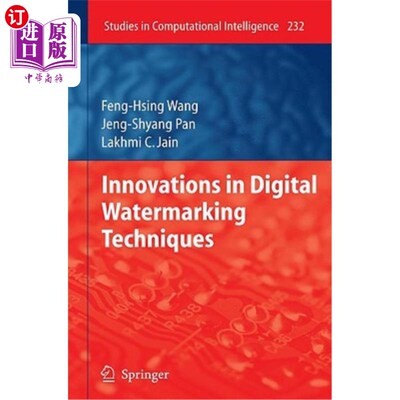 海外直订Innovations in Digital Watermarking Techniques 数字水印技术的创新