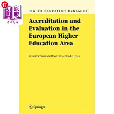海外直订医药图书Accreditation and Evaluation in the European Higher Education Area 欧洲高等教育领域的认证与评估