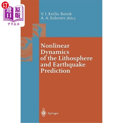 海外直订Nonlinear Dynamics of the Lithosphere and Earthquake Prediction 岩石圈非线性动力学与地震预测