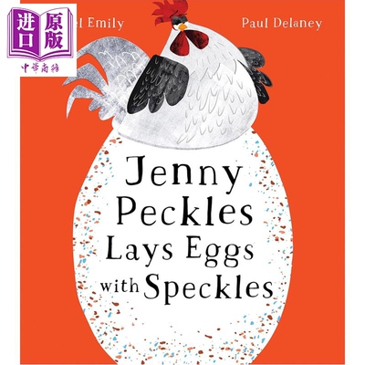 小鸡珍妮的花斑蛋英文原版