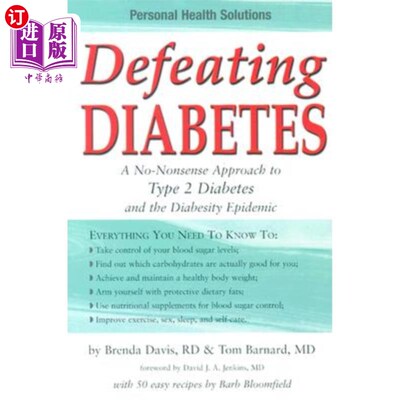 海外直订医药图书Defeating Diabetes 战胜糖尿病