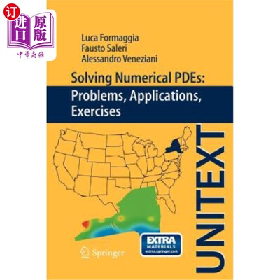 海外直订Solving Numerical Pdes: Problems, Applications, Exercises 解决数值偏微分方程:问题，应用，练习