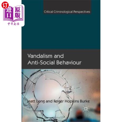 海外直订Vandalism and Anti-Social Behaviour 破坏公物和反社会行为