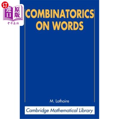海外直订Combinatorics on Words 组合单词