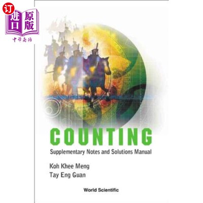 海外直订Counting: Supplementary Notes and Solutions Manual 计数：补充说明和解决方案手册