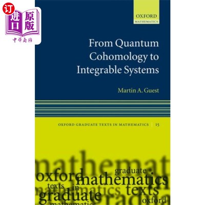 海外直订From Quantum Cohomology to Integrable Systems 从量子上同调到可积系统