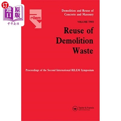 海外直订Demolition Reuse Conc Mason V2 拆除再利用Conc Mason V2