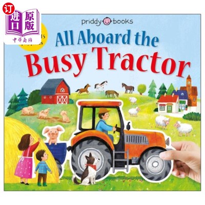海外直订All Aboard The Busy Tractor 《繁忙的拖拉机上