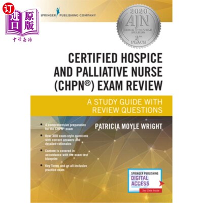 海外直订医药图书Certified Hospice and Palliative Nurse (Chpn) Exam Review: A Study Guide with Re 认证临终关怀和姑息