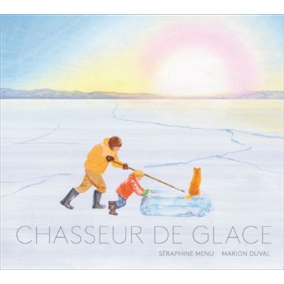 法语绘本贝尔加湖畔的冰雪猎人