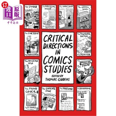海外直订Critical Directions in Comics Studies 漫画研究的关键方向
