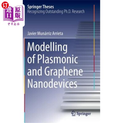 海外直订Modelling of Plasmonic and Graphene Nanodevices 等离子体和石墨烯纳米器件的建模