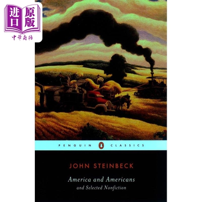 预售 诺贝尔文学奖1962年得主 约翰·斯坦贝克 美国与美国人及精选非虚构作品 America and Americans 英文原版 John Steinbeck