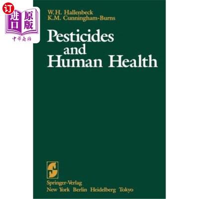海外直订Pesticides and Human Health 农药与人类健康