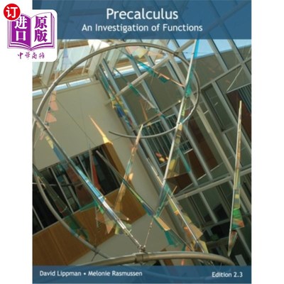 海外直订Precalculus: An Investigation of Functions 微积分预备:函数的研究