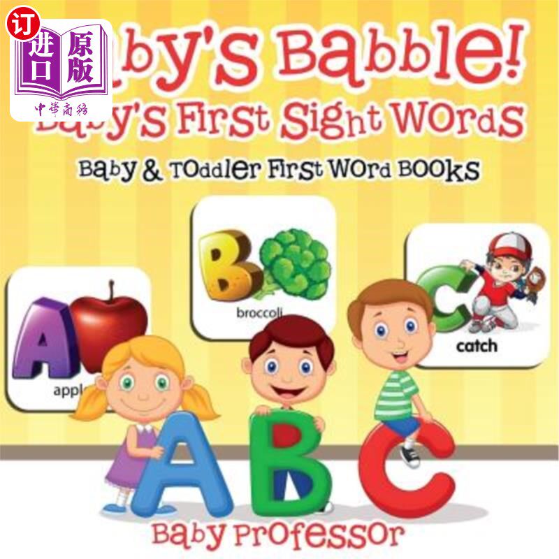 海外直订Baby's Babble! Baby's First Sight Words.- Baby& Toddler First Word ...