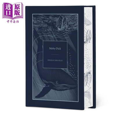 预售 白鲸 Signature布面精装版 Moby Dick 英文原版 Herman Melville  世界经典名著 赫尔曼 梅尔维尔【中商原版】