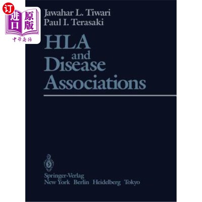 海外直订医药图书HLA and Disease Associations HLA与疾病的关联