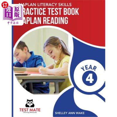 Naplan Literacy Skills Practice Test Book Naplan Reading Year 4 纳普兰识字技能练习测试书纳普兰阅读四年级【中商原版】【中