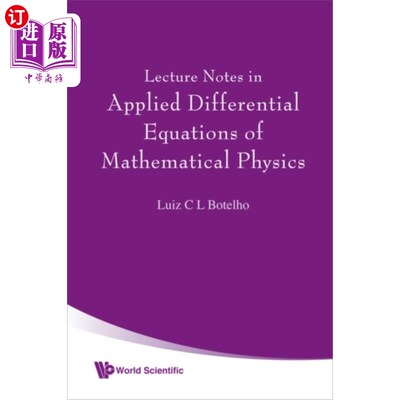 海外直订Lecture Notes In Applied Differential Equations ... 数学物理应用微分方程课堂讲稿