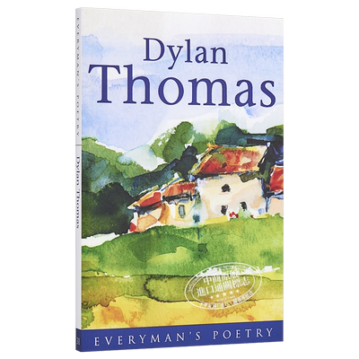 现货 狄兰·托马斯诗选 英文原版 Dylan Thomas: Everyman Poetry【中商原版】