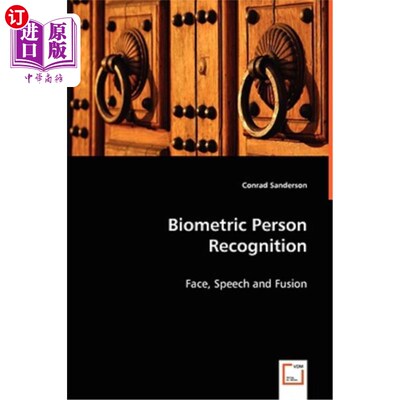 海外直订Biometric Person Recognition 生物特征人物识别