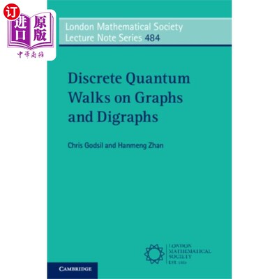 海外直订Discrete Quantum Walks on Graphs and Digraphs 图和有向图上的离散量子行走