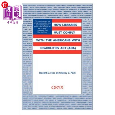 海外直订How Libraries Must Comply with the Americans with Disabilities ACT (Ada) 图书馆必须如何遵守《美国残疾人法案