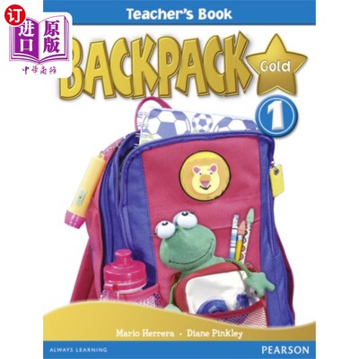 海外直订Backpack Gold 1 Teacher's Book New Edition 背包金