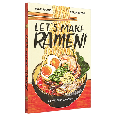 预售 Let’s Make Ramen!: A Comic Book Cookbook 英文原版 做拉面吧！漫画食谱【中商原版】