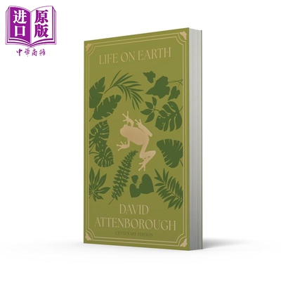 预售 地球上的生命 百年纪念版 Life on Earth Centenary Edition 英文原版 David Attenborough 大卫·艾登堡 自然百科【中商原版