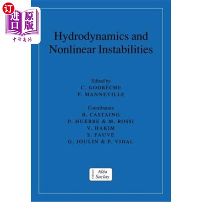 海外直订Hydrodynamics and Nonlinear Instabilities 流体动力学与非线性不稳定性