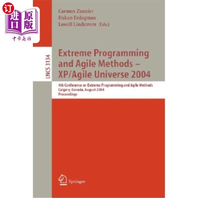 海外直订Extreme Programming and Agile Methods - Xp/Agile Universe 2004: 4th Conference o 极限编程和敏捷方法——Xp/A