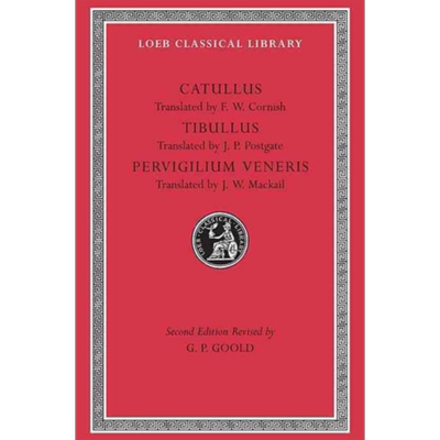 预售 卡图卢斯 Catullus Tibullus Pervigilium Veneris 英文原版 Catullus 拉丁文学 诗歌【中商原版】
