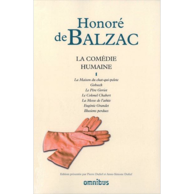 现货 巴尔扎克 人间喜剧 卷1 La comedie humaine Tome 1 Honore de Balzac 法文原版【中商原版】