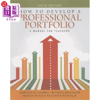 海外直订How to Develop a Professional Portfolio: A Manual for Teachers 如何制作专业作品集:教师手册