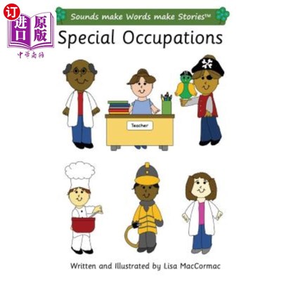 海外直订Special Occupations: Sounds make Words make Stories, Entry Level, Series 3, Book 特殊职业：声音使文字使故事