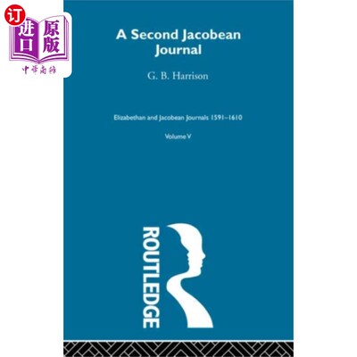 海外直订Second Jacobean Journal   V5 第二詹姆士期刊V5