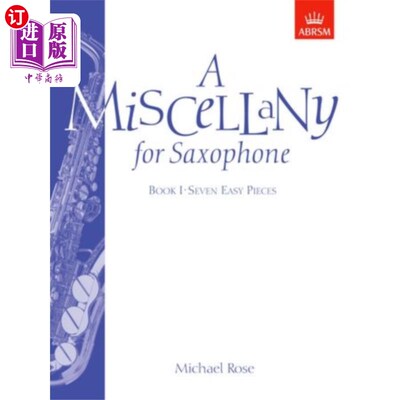 海外直订Miscellany for Saxophone, Book I 萨克斯管杂记，第一册