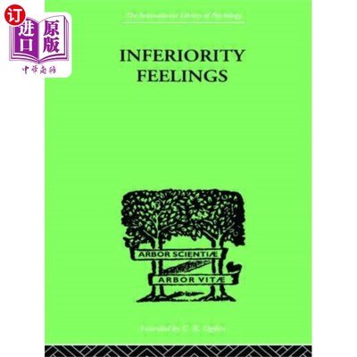 海外直订Inferiority Feelings 自卑的感觉