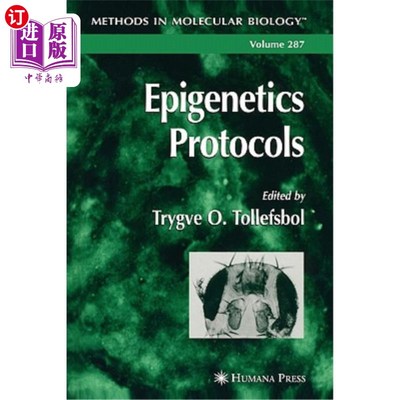 海外直订Epigenetics Protocols 表观遗传学协议