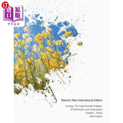 海外直订Ecology: The Experimental Analysis of Distributi... 生态学:分布和丰度的实验分析