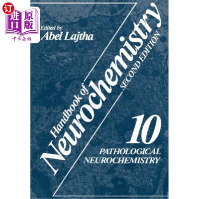 海外直订医药图书Pathological Neurochemistry 病理神经化学
