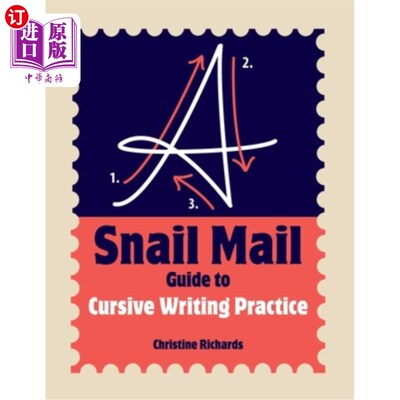 海外直订A Snail Mail Guide to Cursive Writing Practice 草书练习指南