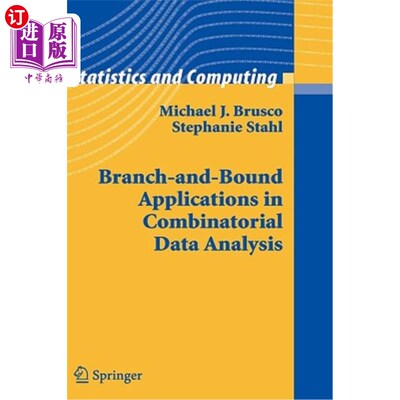 海外直订Branch-And-Bound Applications in Combinatorial Data Analysis 组合数据分析中的分枝定界应用